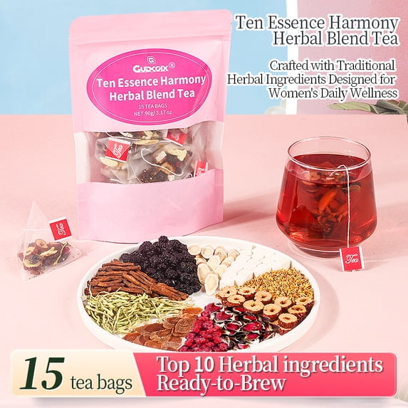 Herbal Wellness Tea for Daily Comfort and Balance, Digestive Tea ...