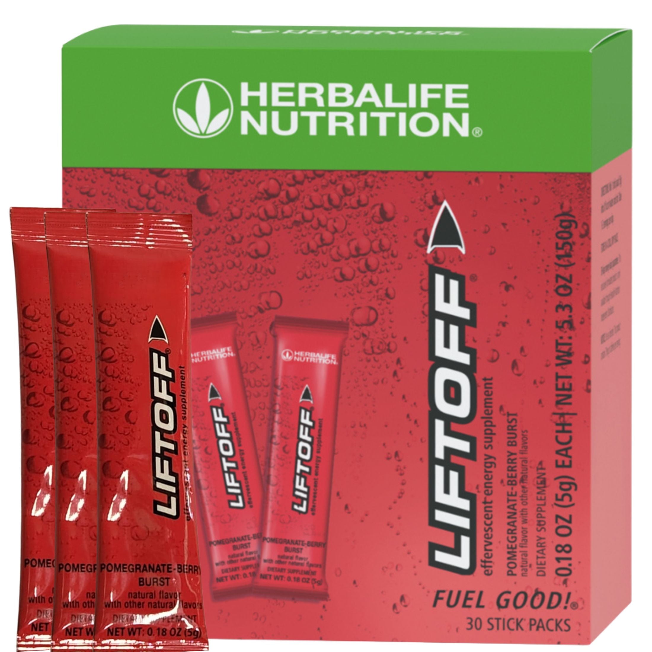 Herbal life. Nutrition Liftoff Stick Pack Pomegranate Berry Burst ...
