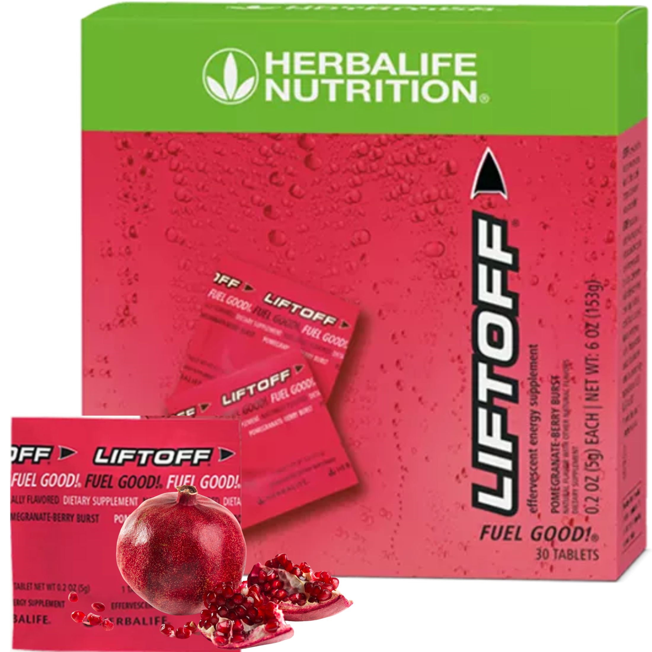 Herbalife. Liftoff Pomegranate Berry Burst Instant Energy Drink ...