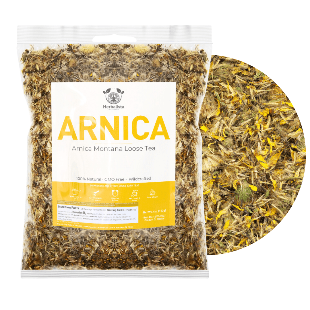Herbalista - Arnica Montana Leaf Tea 4 oz (113g) - Petalos de Arnica ...