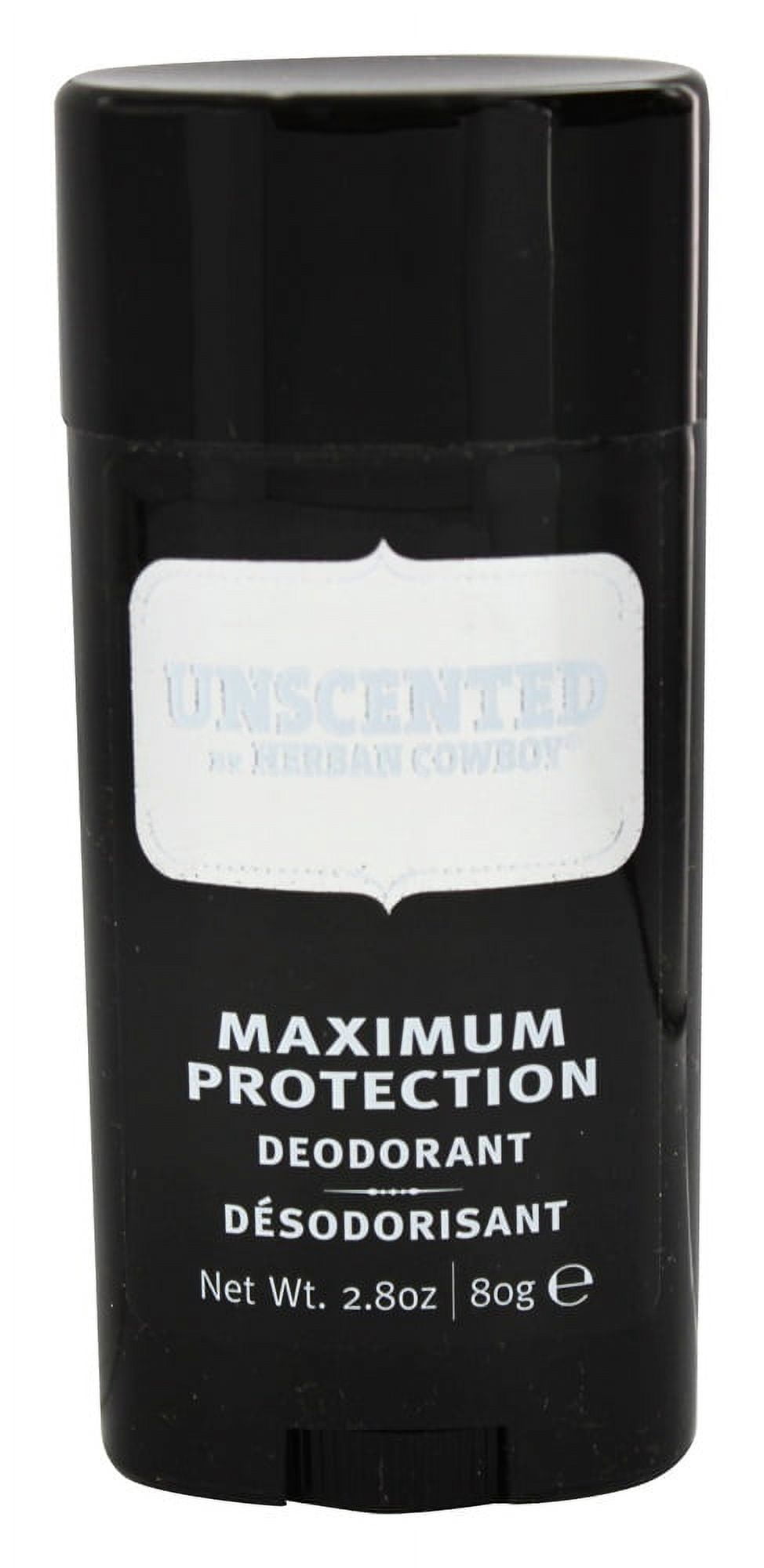 Herban Cowboy - Organic Grooming Deodorant Unscented - 2.8 oz ...