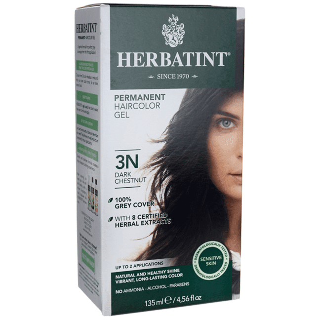 Herbatint Permanent Haircolor Gel with Plant Extract, Hair Treatment ...