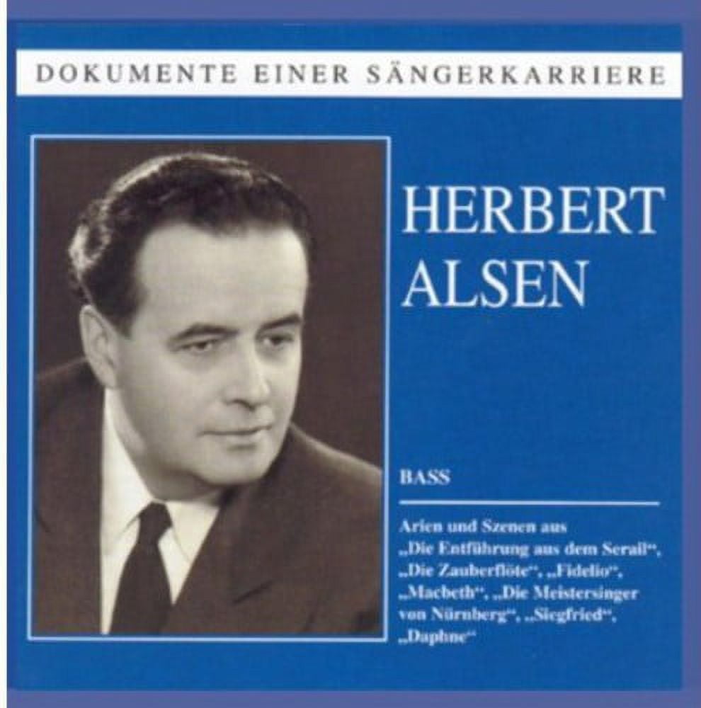 Herbert Alsen - Legendary Voices: Herbert Alsen - Classical - CD ...