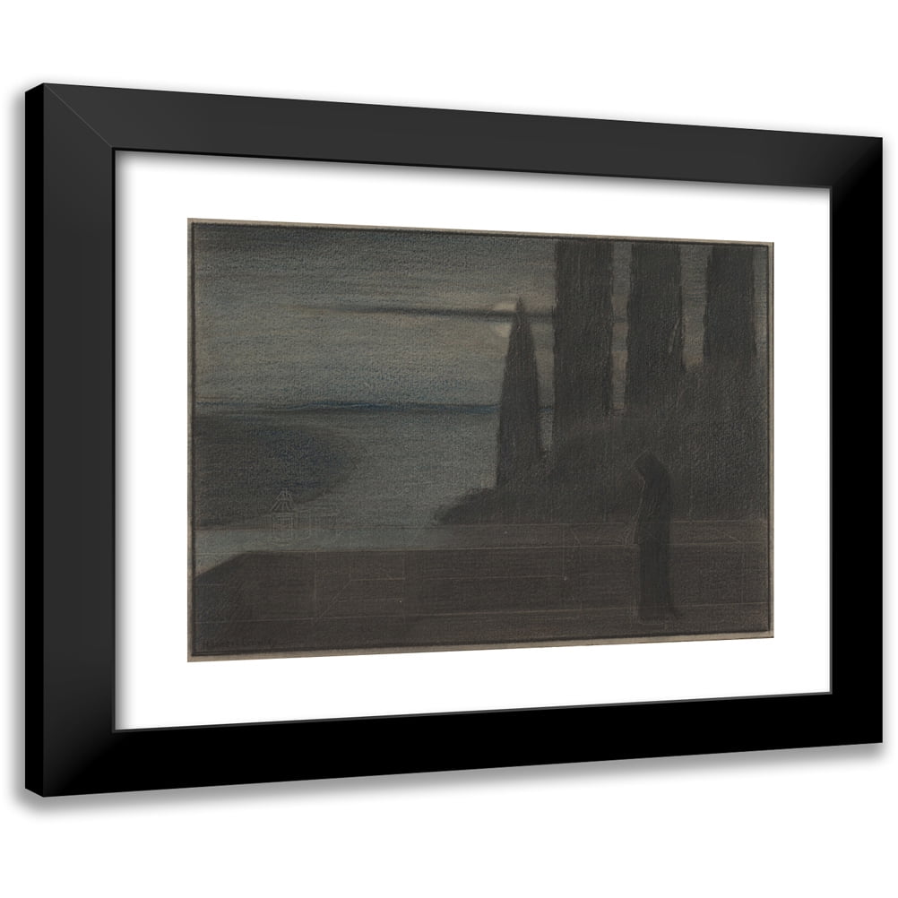Herbert Crowley 14x12 Black Modern Framed Museum Art Print Titled - A ...