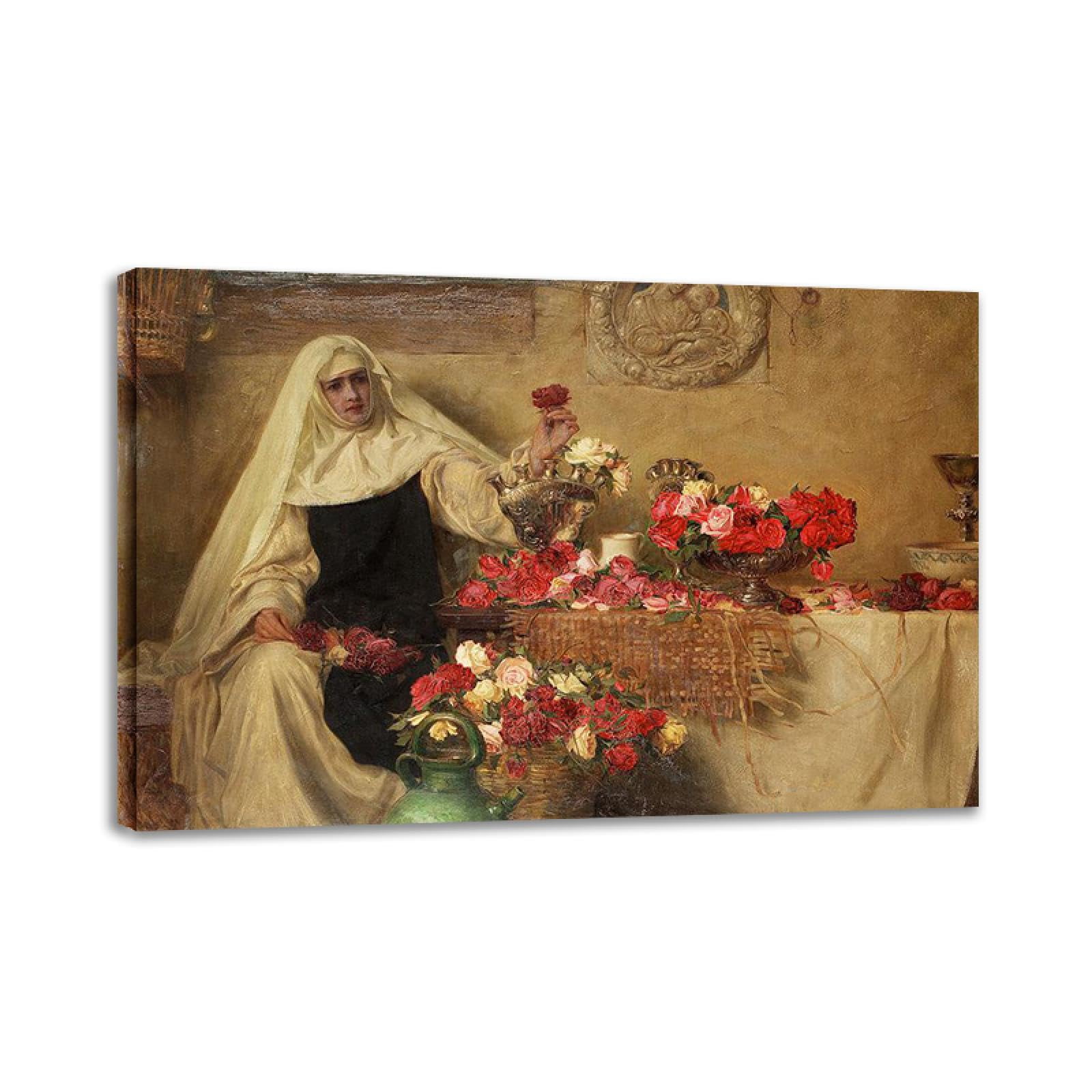 Herbert James Draper Poster and Print on Canvas- Dorothea's Day- Famous ...