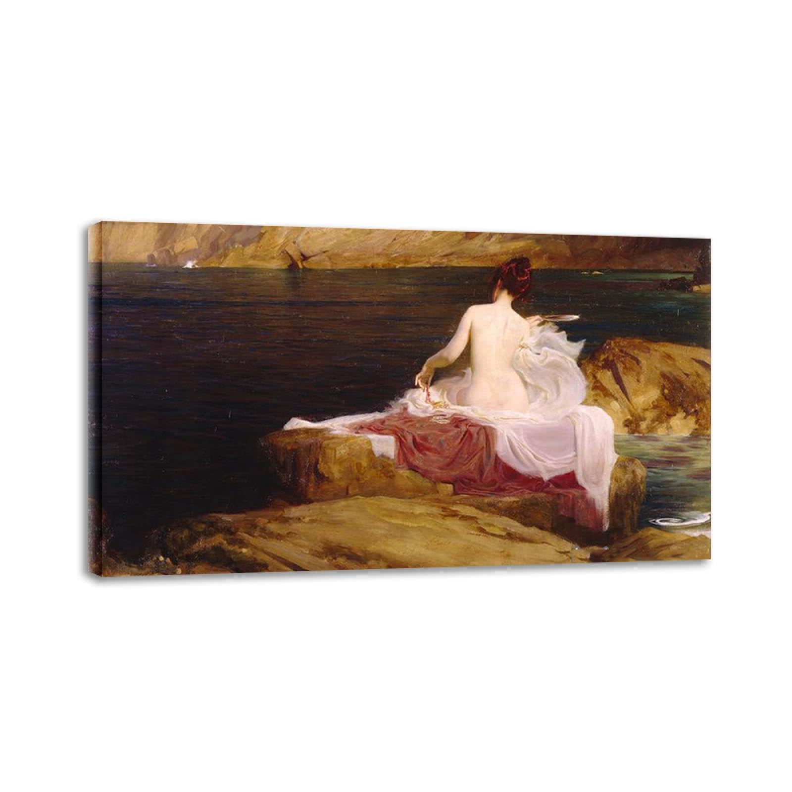 Herbert James Draper Poster and Print on Canvas- Isle- Famous ...