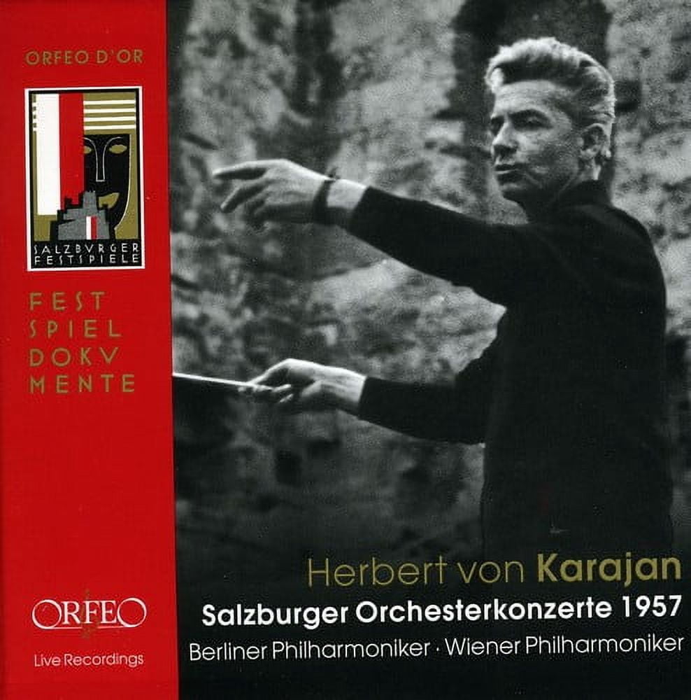 Herbert Von Karajan - Salzburger Orchesterkonzerte 1957 - Music ...