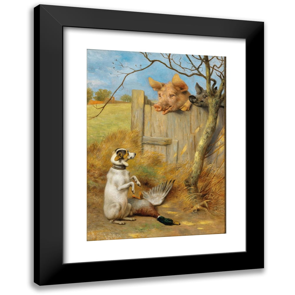 Herbert William Weekes 11x14 Black Modern Framed Museum Art Print ...