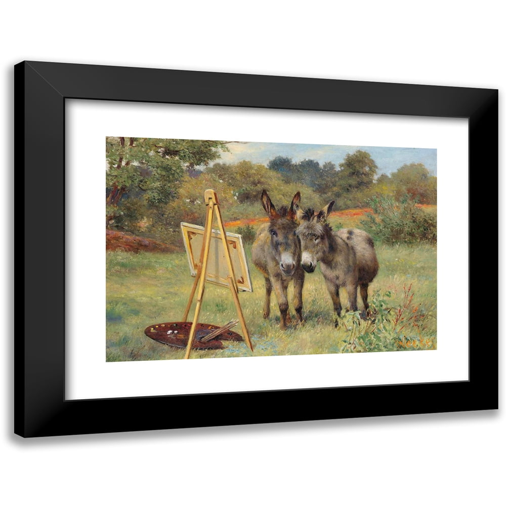 Herbert William Weekes 14x11 Black Modern Framed Museum Art Print ...