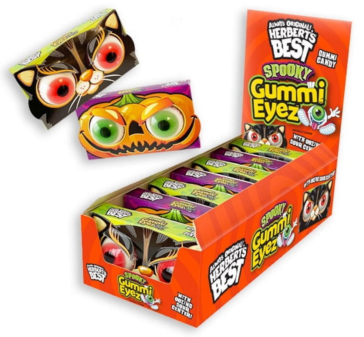 Herbert's Best Halloween Spooky Eyez, 1.3 Ounce Box - 7 Count Display ...