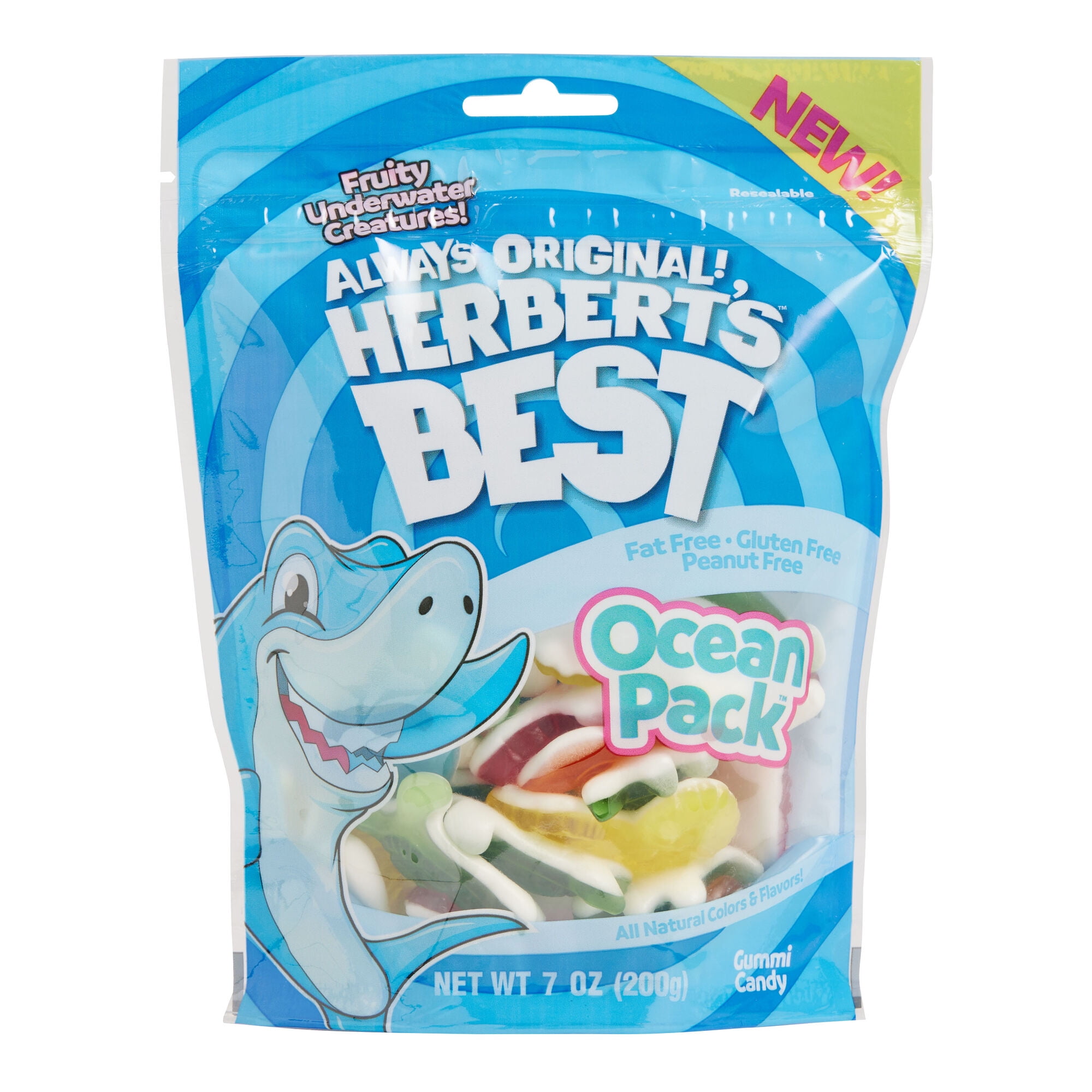 Herbert's Best Ocean Pack Gummy Candy 7 oz. - Walmart.com