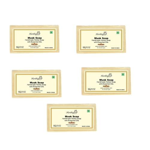 Herbigiri Herbal Musk Soap 5 x 125 g - Walmart.com