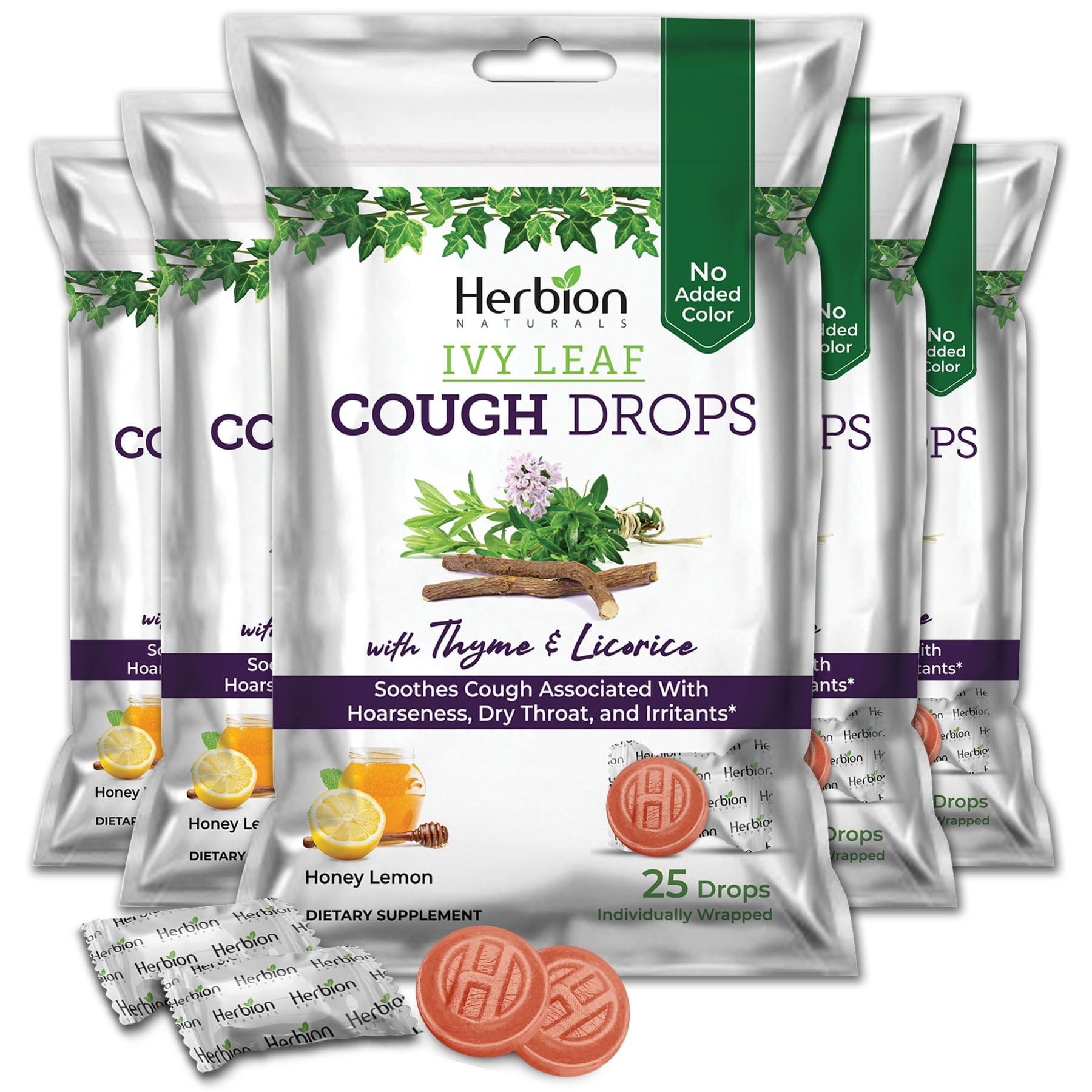 Customer reviews for Herbion Naturals Ivy Leaf Cough Drops with Thyme ...