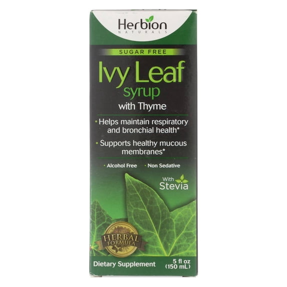 Herbion Naturals Sugar Free Ivy Leaf Syrup With Thyme Dietary ...