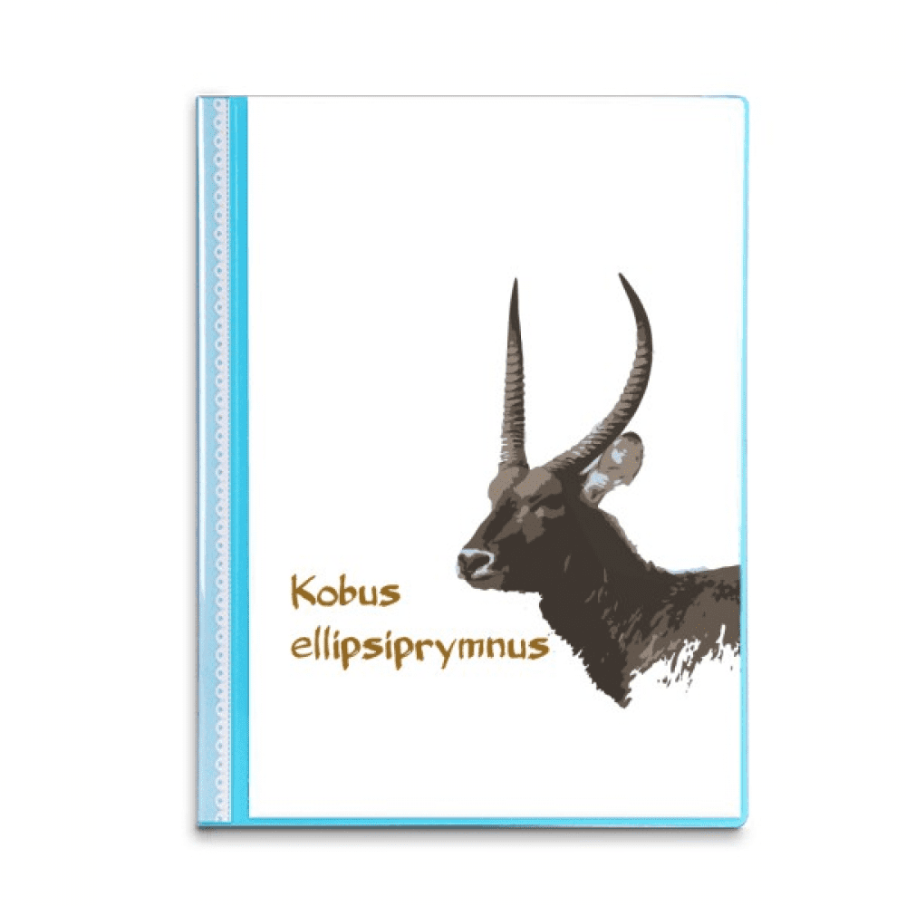 Herbivorous Antelope Africa Book Sheet Protectors Portfolio Binder ...