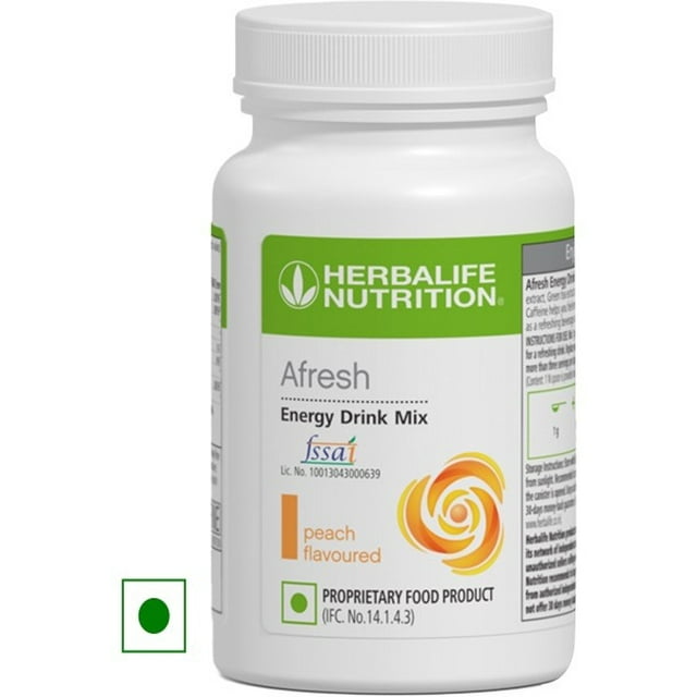 Herblife Afresh Energy Drink concentrated tea – Peach Flavor With Free ...