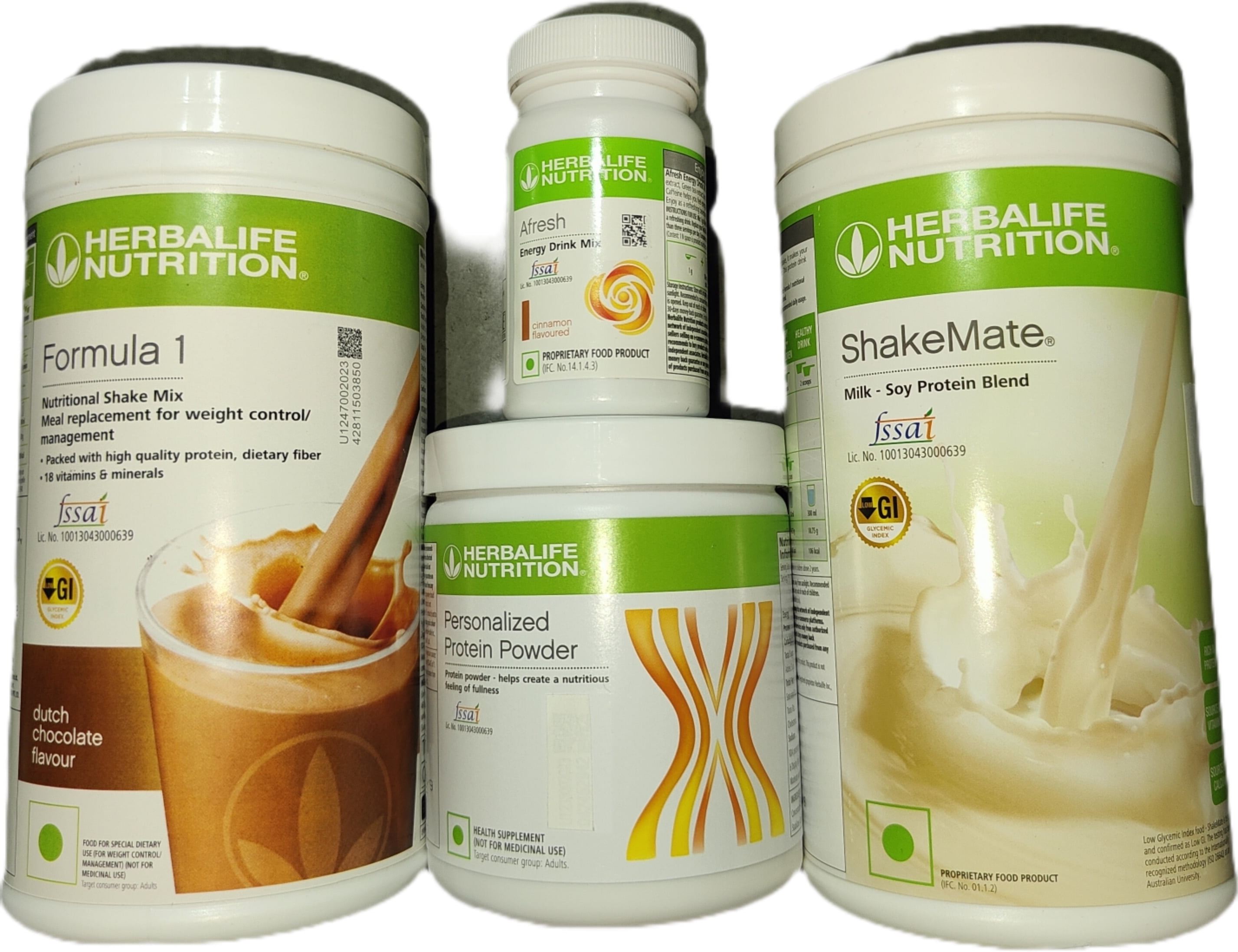 Herblife Nutrition Shake Mix Dutch Chocolate With Protein Powder 200g And Shake Mate & Afresh ...