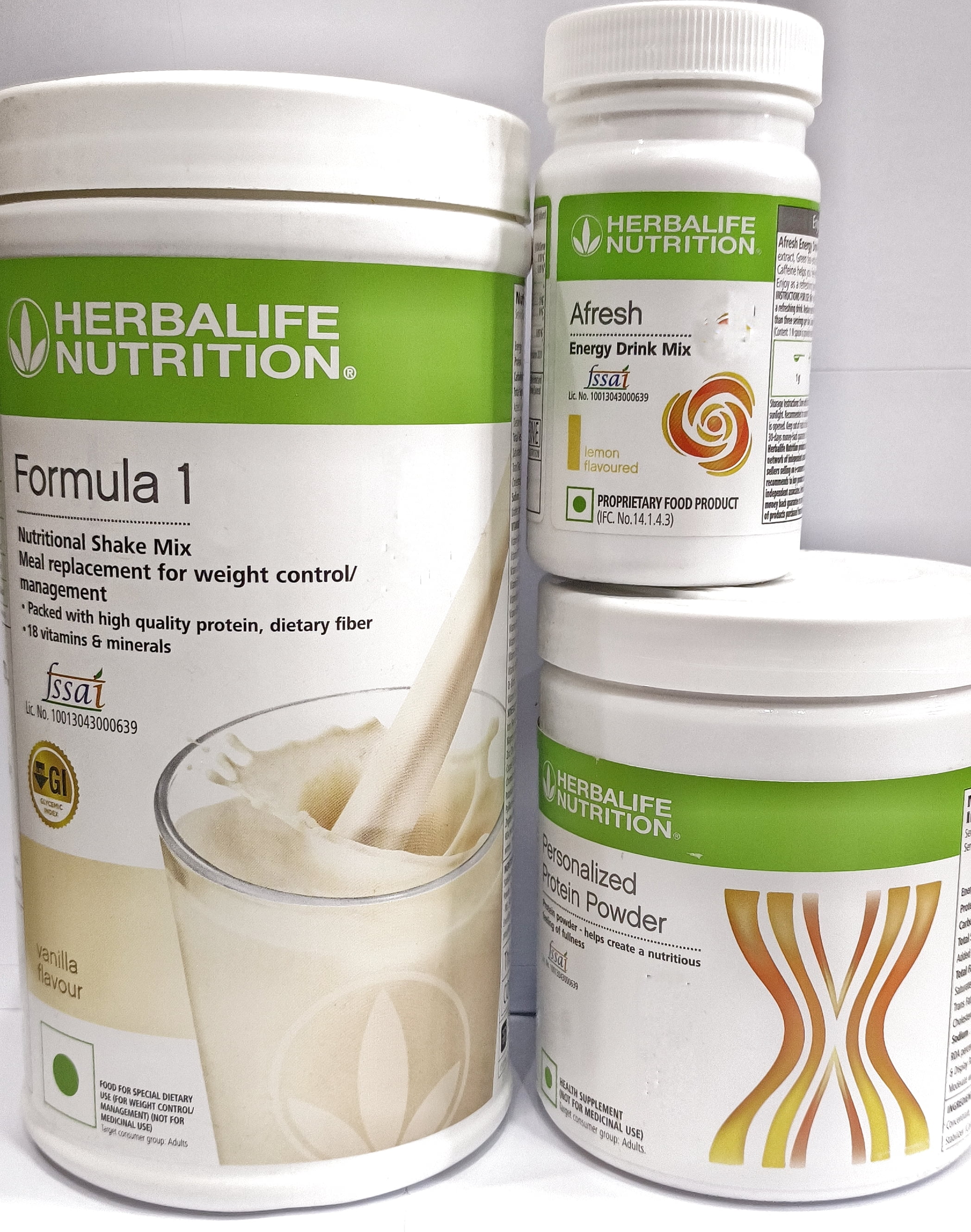 Herblife Nutrition Shake Mix French Vanila 500g With Protine Powder ...