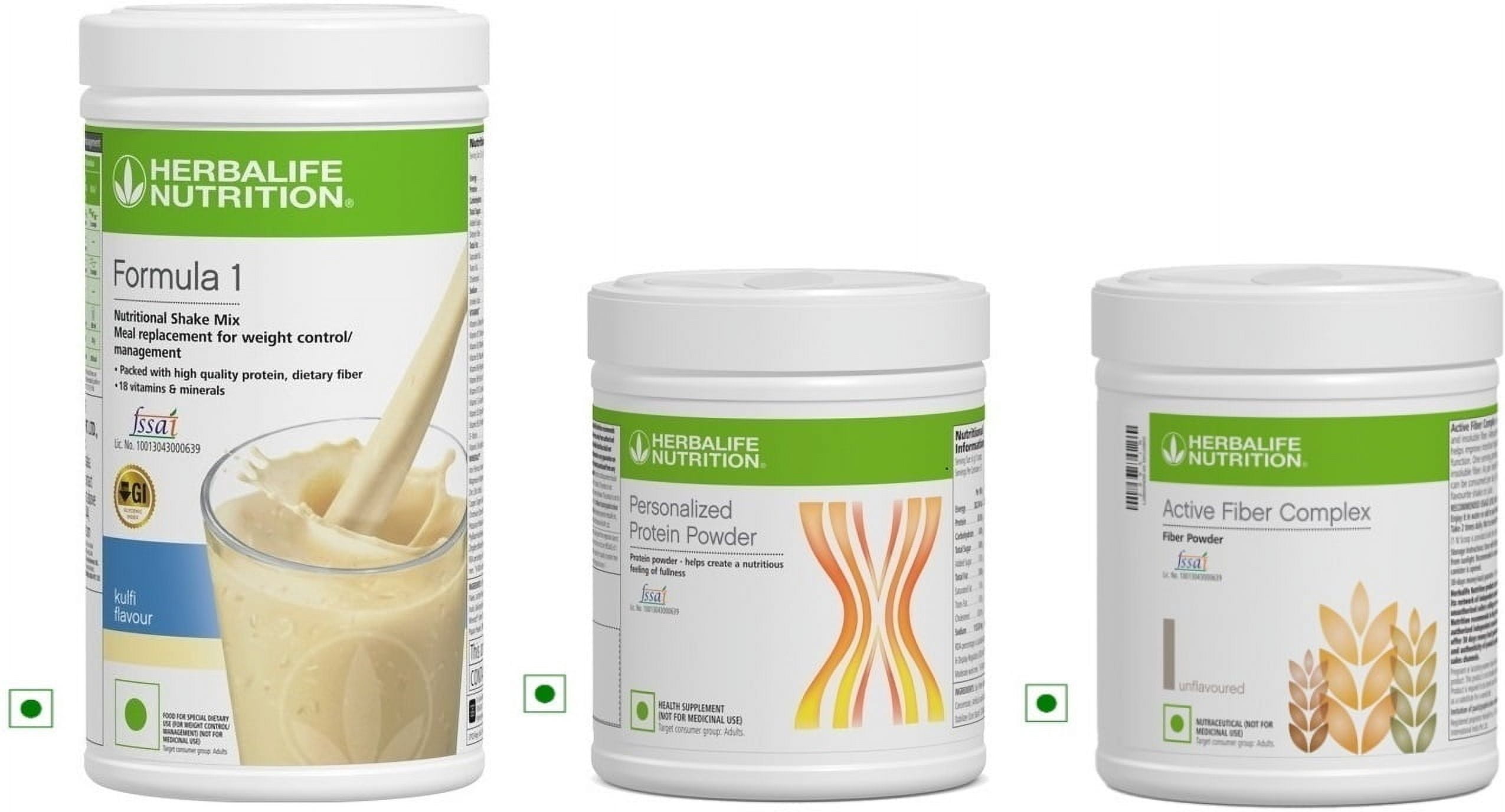 Herblife Nutrition Shake Mix Kulfi With Active Fiber Complex And ...