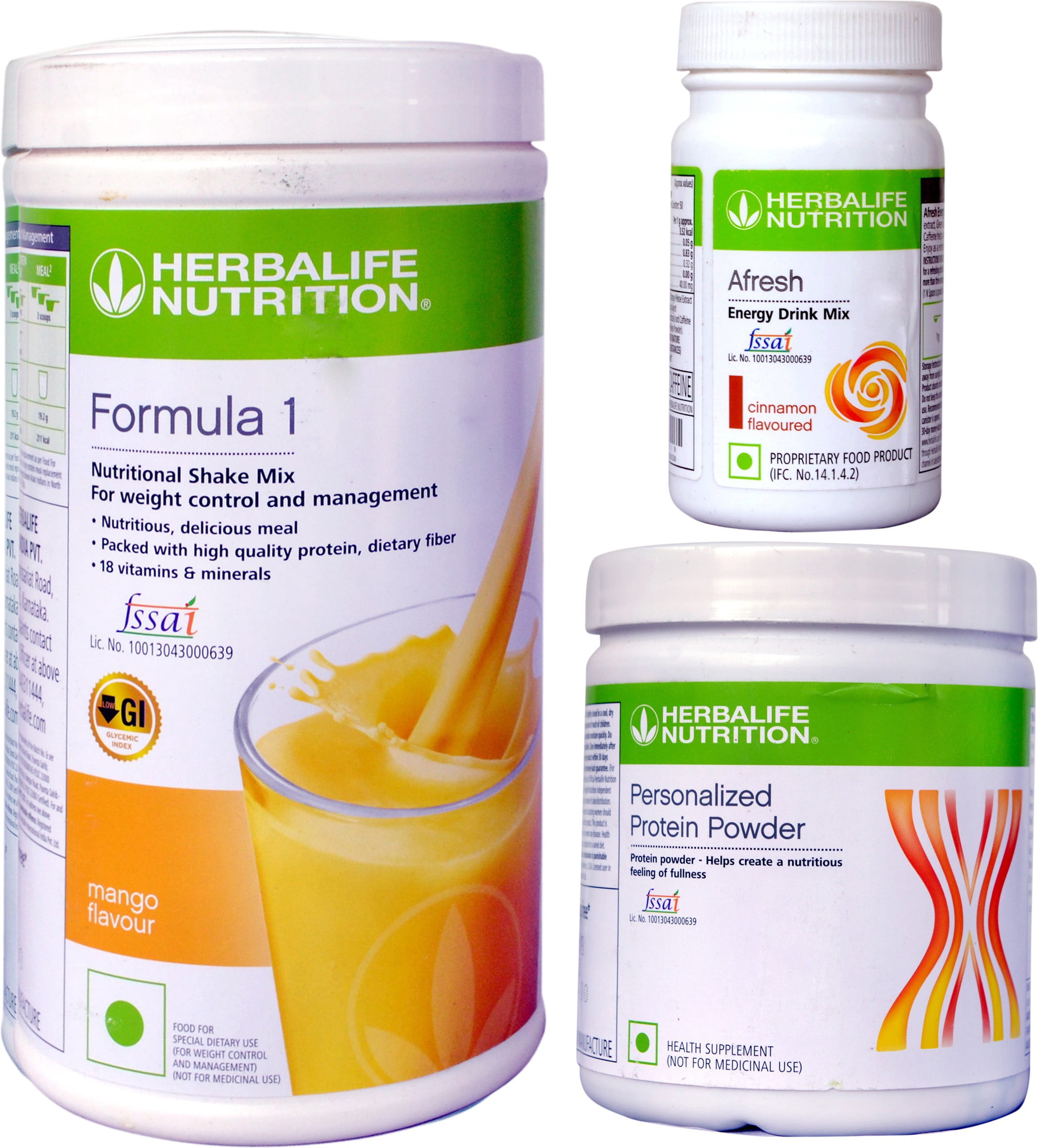 Herblife Nutrition Shake Mix Mango With Personalized Protein Powder ...