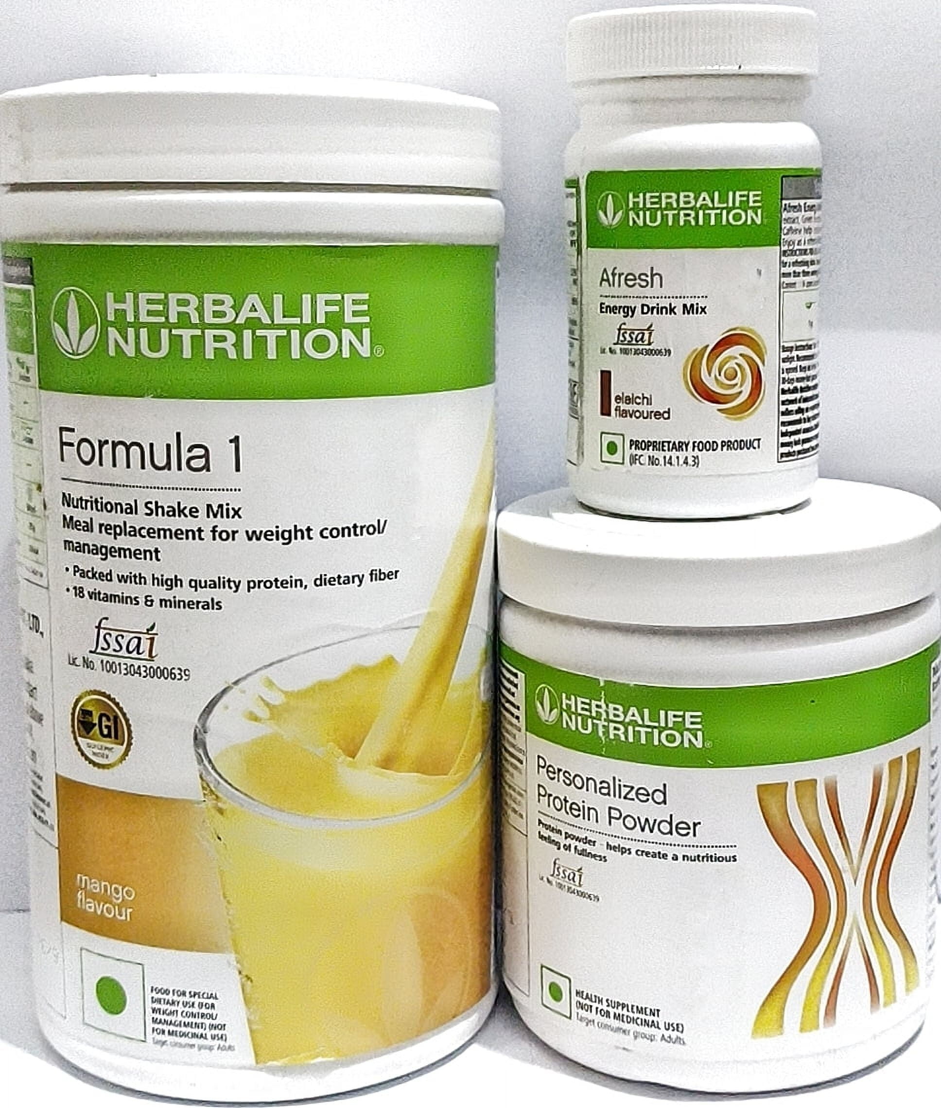 Herblife Nutrition Shake Mix Mango With Personalized Protein Powder ...
