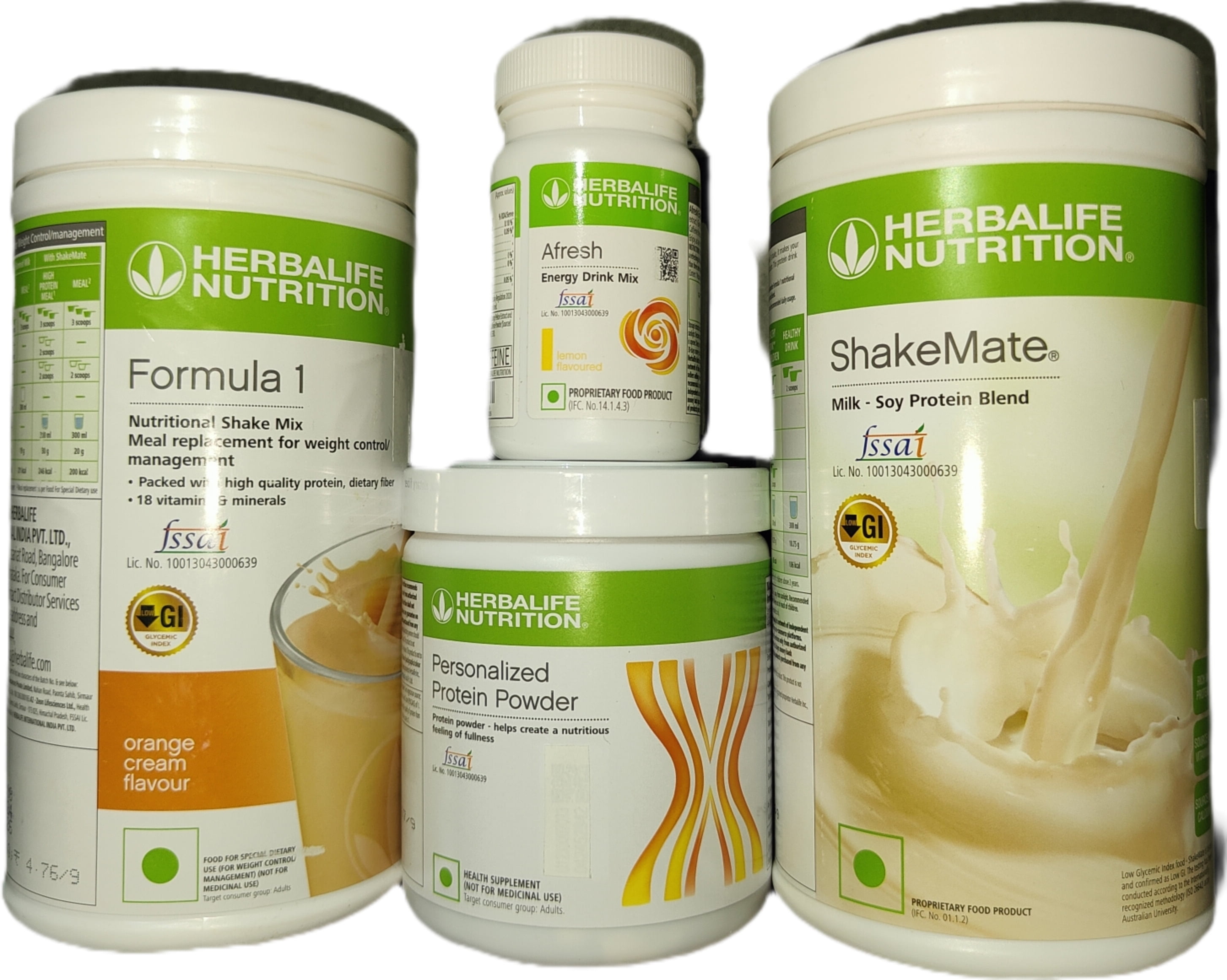 Herblife Nutrition Shake Mix Orange With Protein Powder 200 G And Shake ...