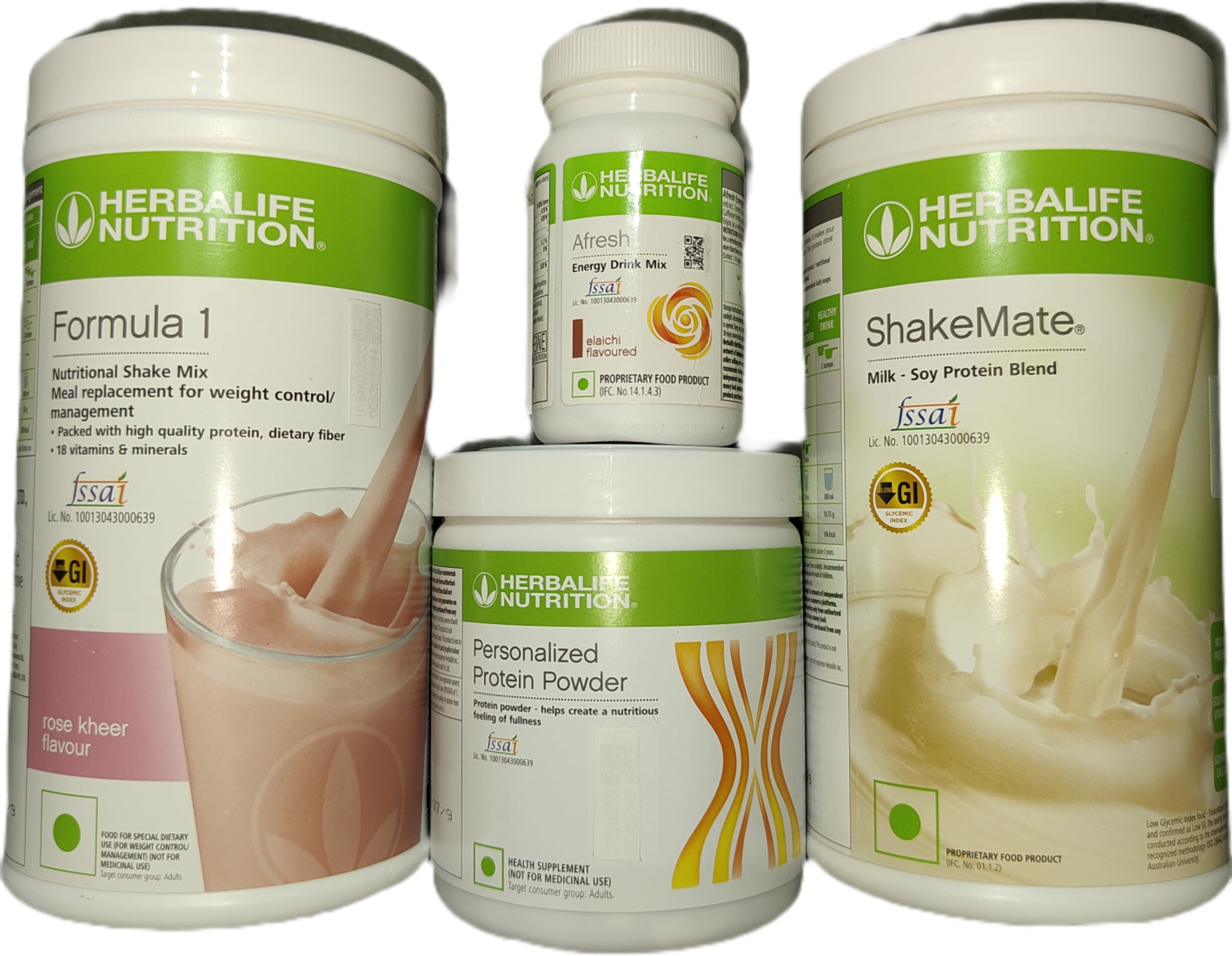 Herblife Nutrition Shake Mix Rose kheer With Protein Powder 200 G And ...