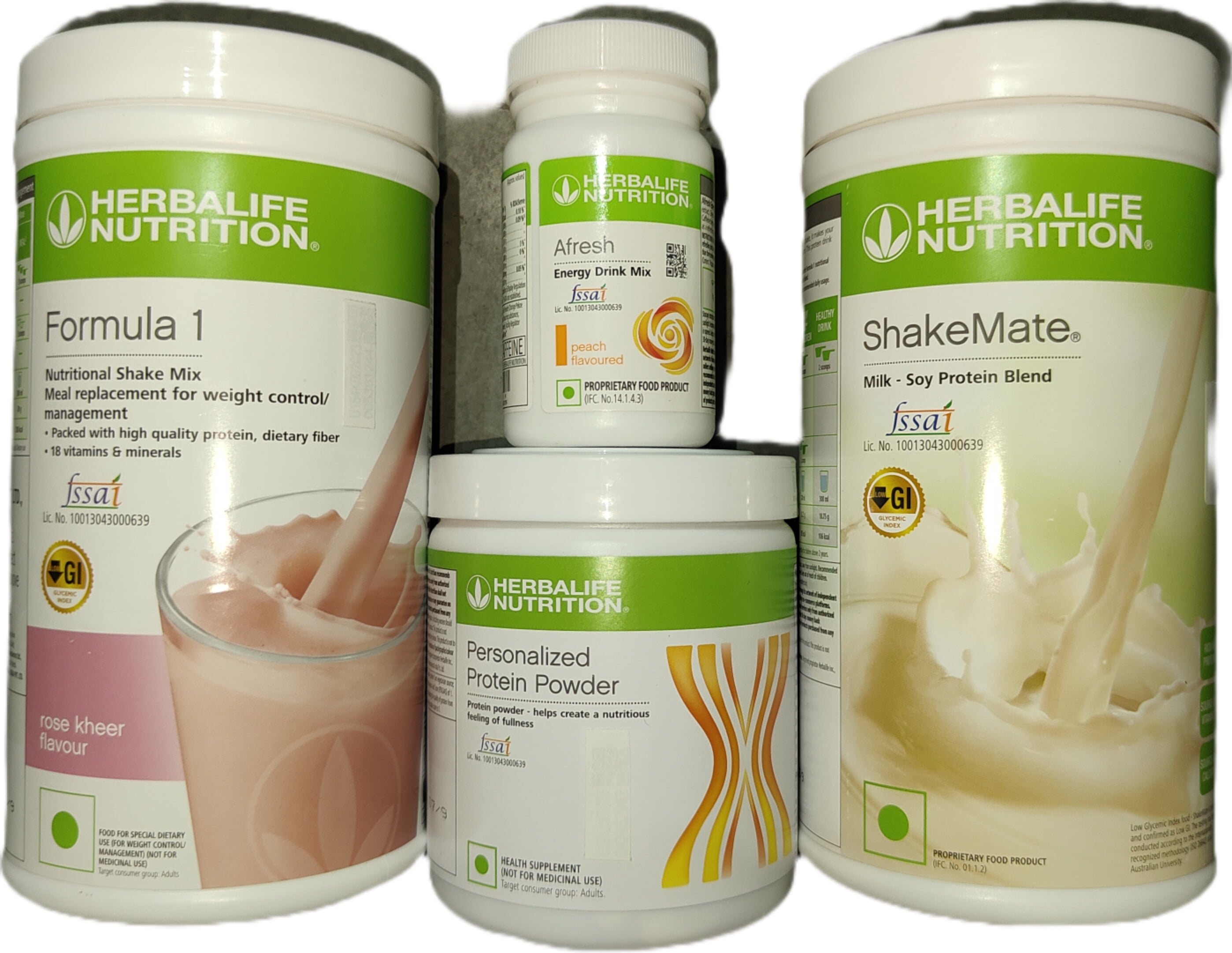 Herblife Nutrition Shake Mix Rose kheer With Protein Powder 200G And ...