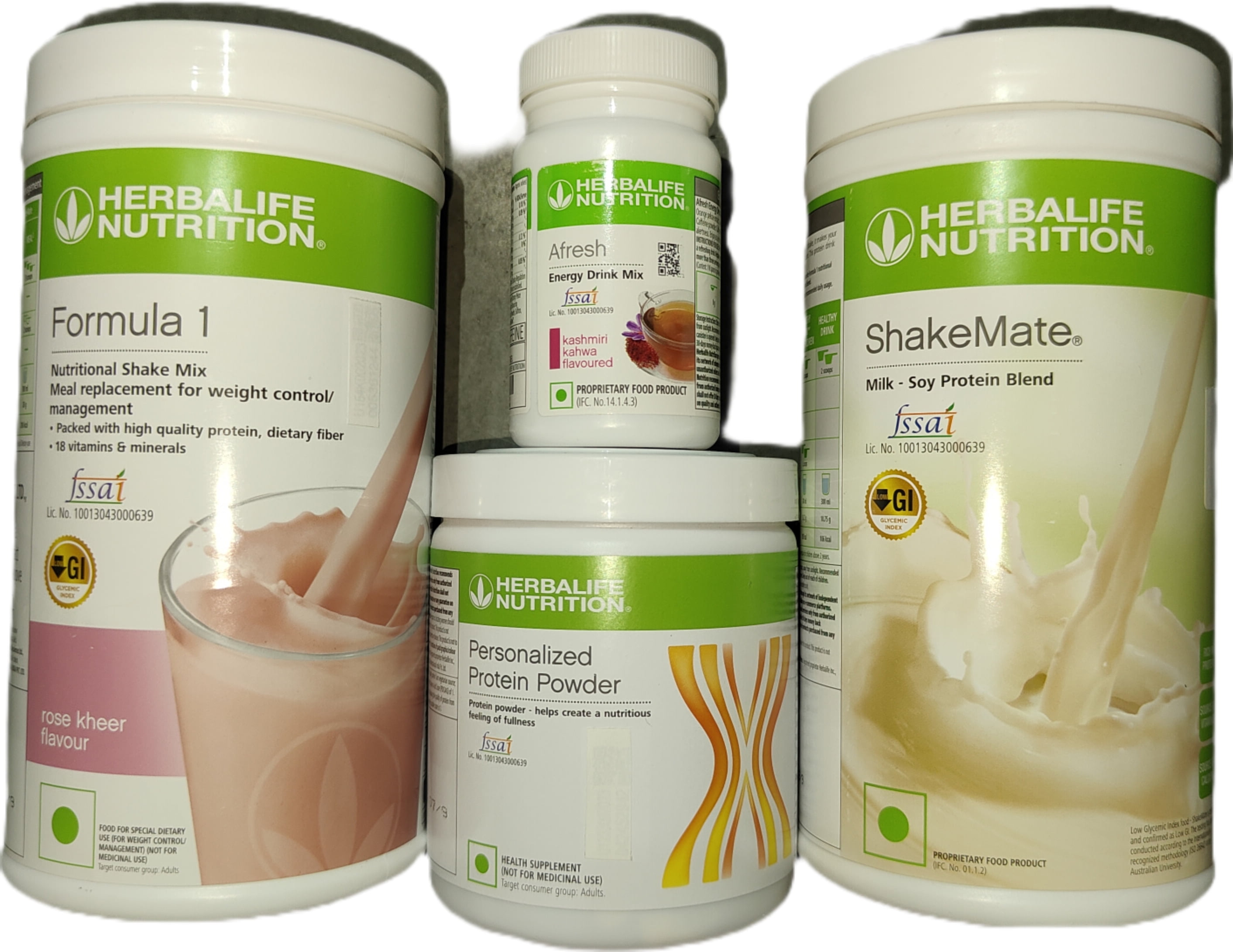 Herblife Nutrition Shake Mix Rose kheer With Protein Powder 200g And ...