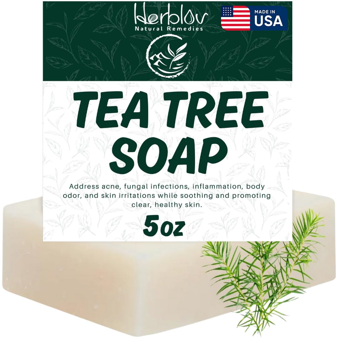 Herblov Tea Soap SAF21 - Natural Defense Tea Oil Soap Bar for Face ...