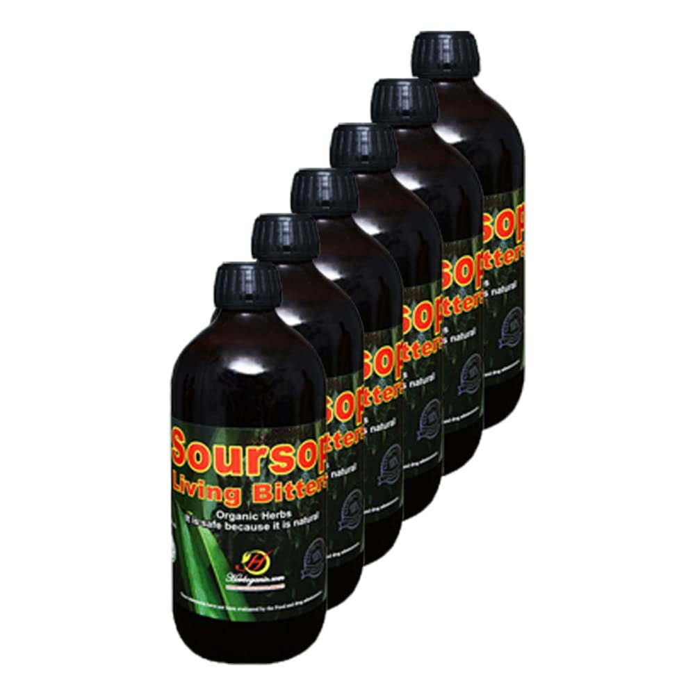 Herboganic Soursop Living Bitters 16oz (Pack of 6) - Walmart.com