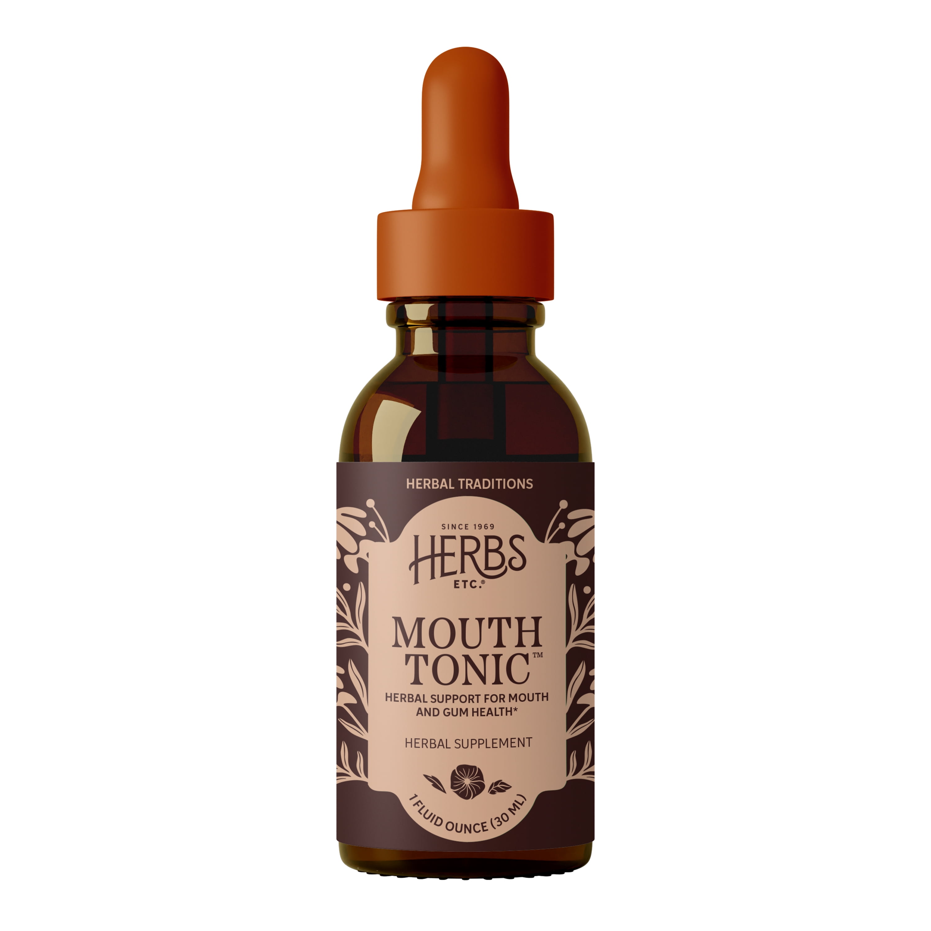 Herbs Etc. Mouth Tonic, 1 fl oz (30 ml) - Natural Herbal Medicine ...
