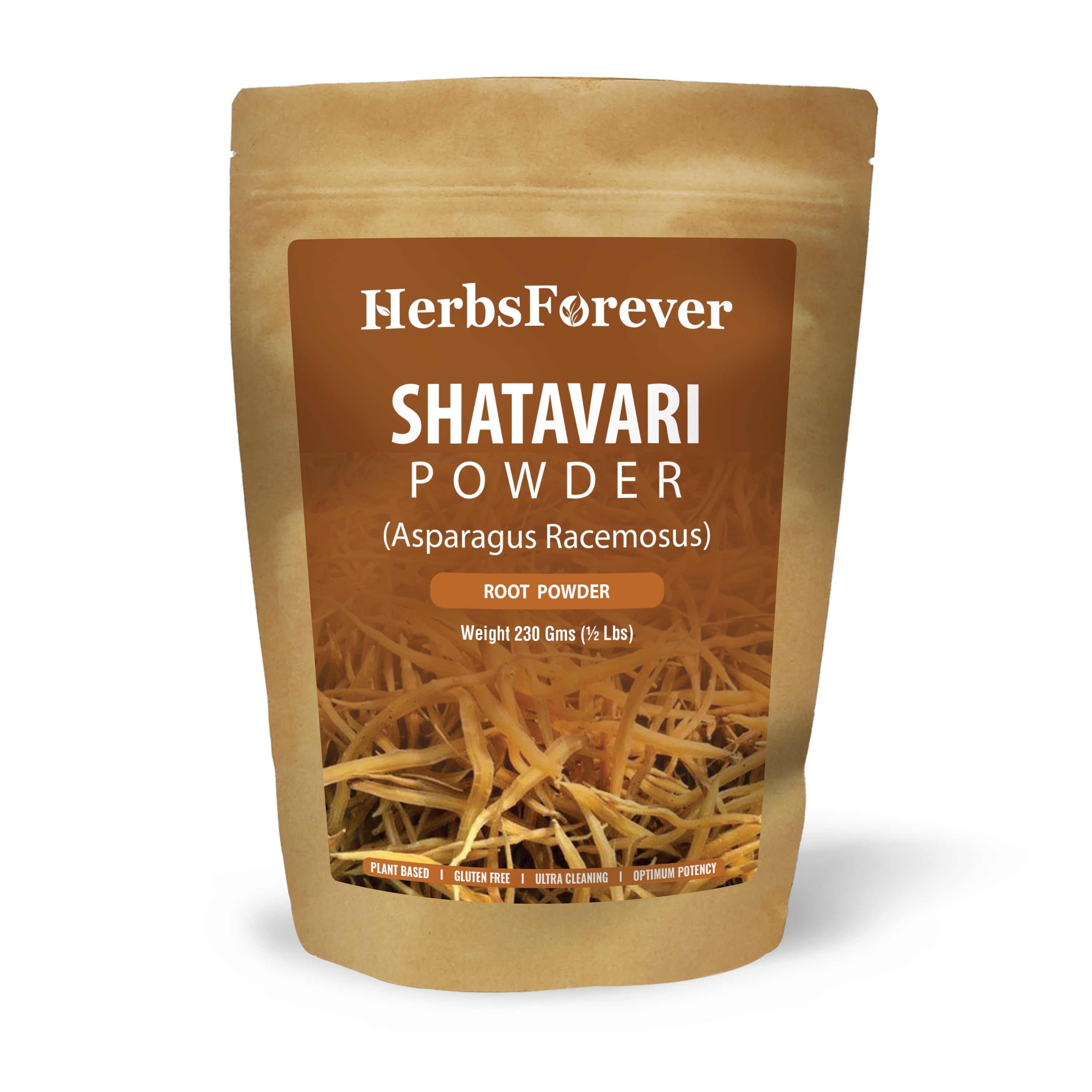 Herbsforever Shatavari root Powder- Asparagus racemosus - Non Gmo ...
