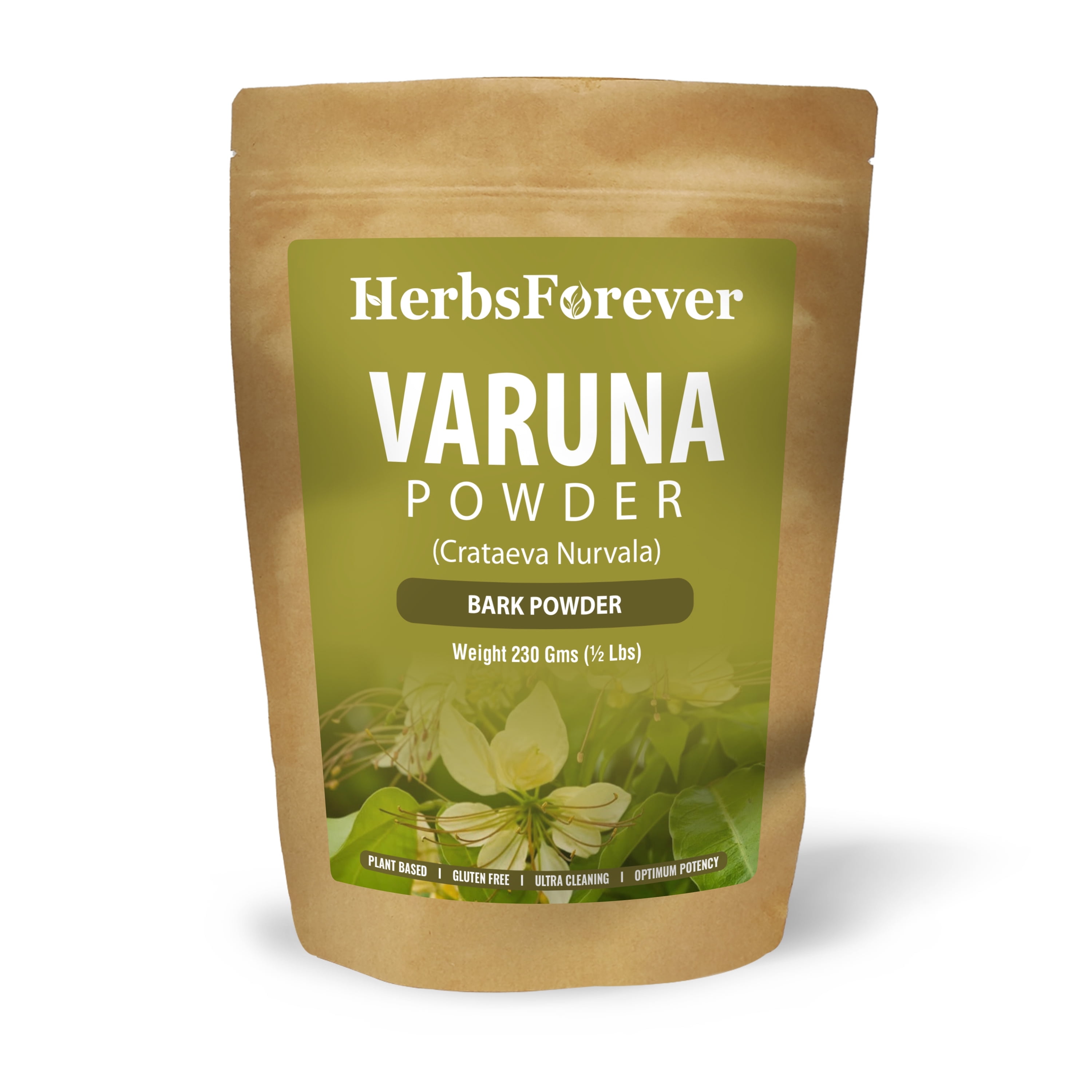 Herbsforever Varuna Bark Powder Crataeva nurvala- Non Gmo, Vegan -Pack Size -230 Gms/8.1 oz ...