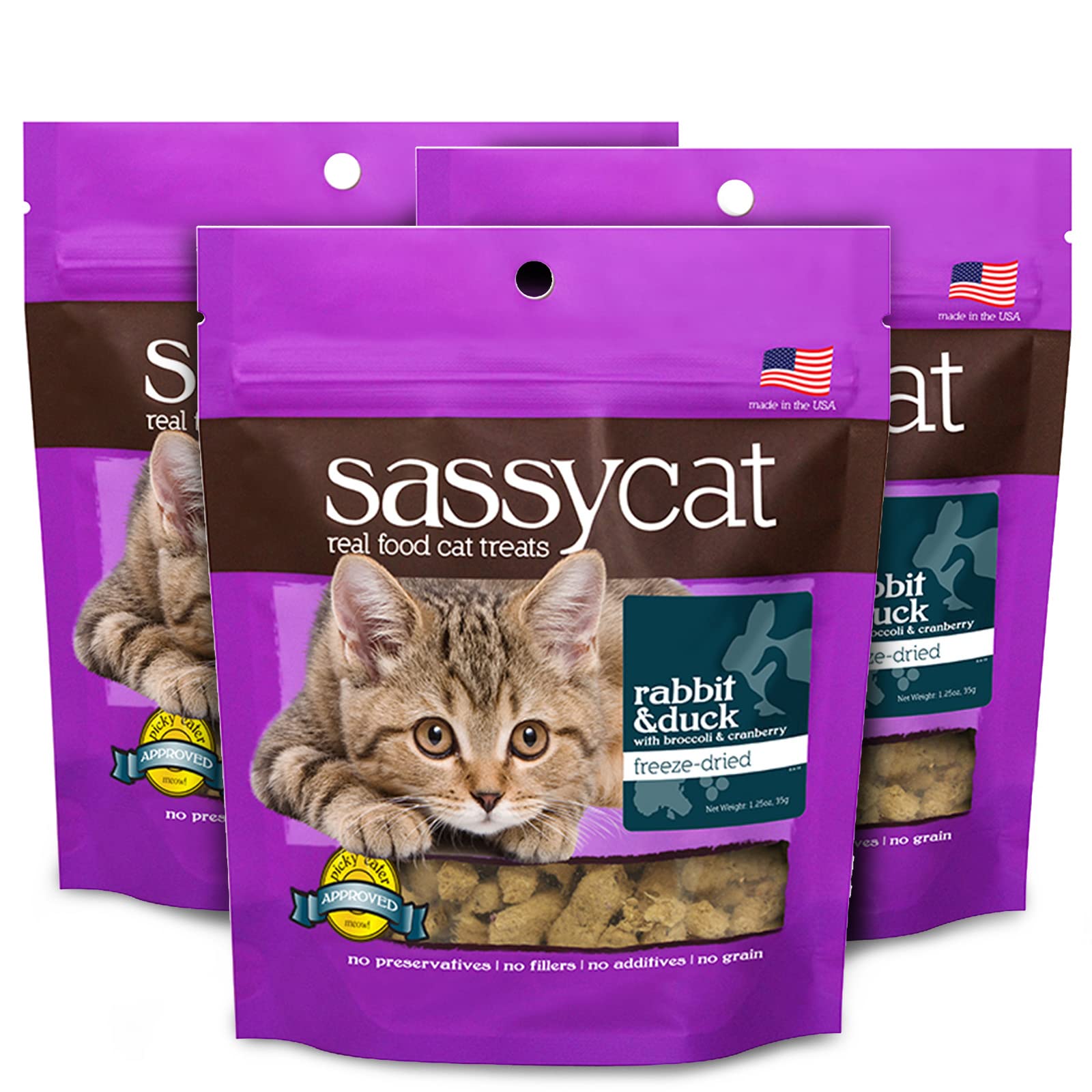 Herbsmith Freeze Dried Rabbit, OIF8 Duck, Broccoli and Cranberries ...