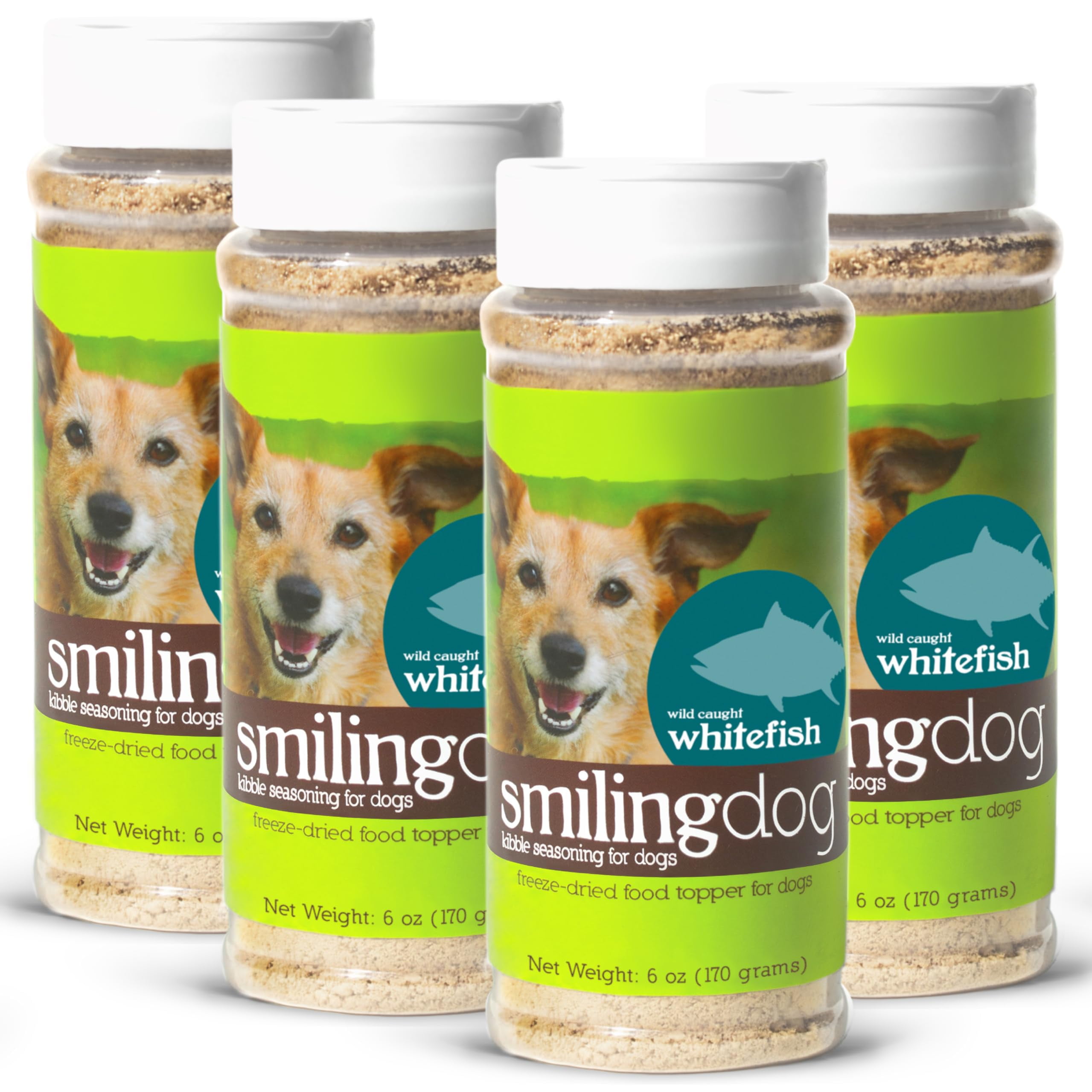 Herbsmith Kibble Seasoning - TGF4 Freeze Dried Wild-Caught Whitefish ...