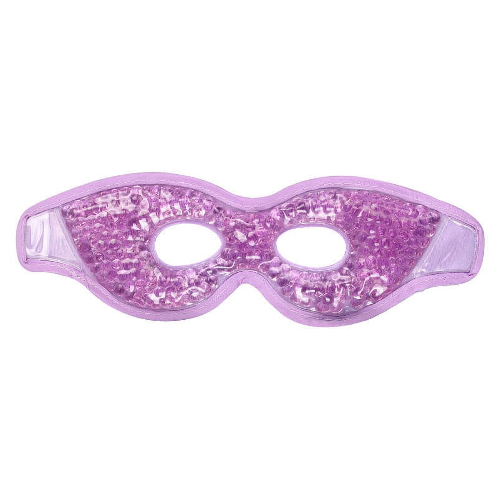 Herbzj Cooling Eye Mask, Reusable Hot or Cold Therapy Gel Bead Eye Mask ...