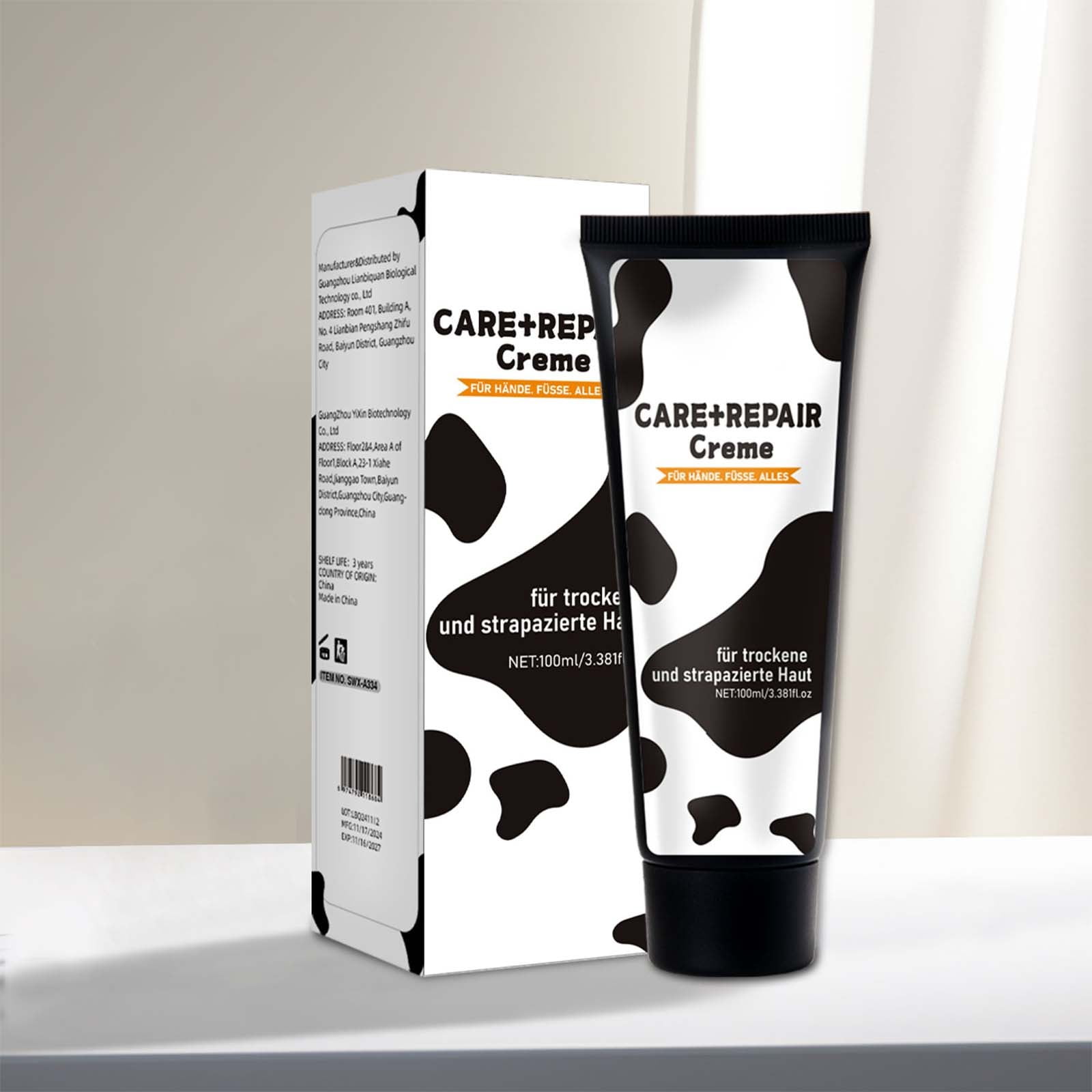 Herbzj Hand Cream for Dry Cracked Hands, Moisturizing and Soothing Hand ...