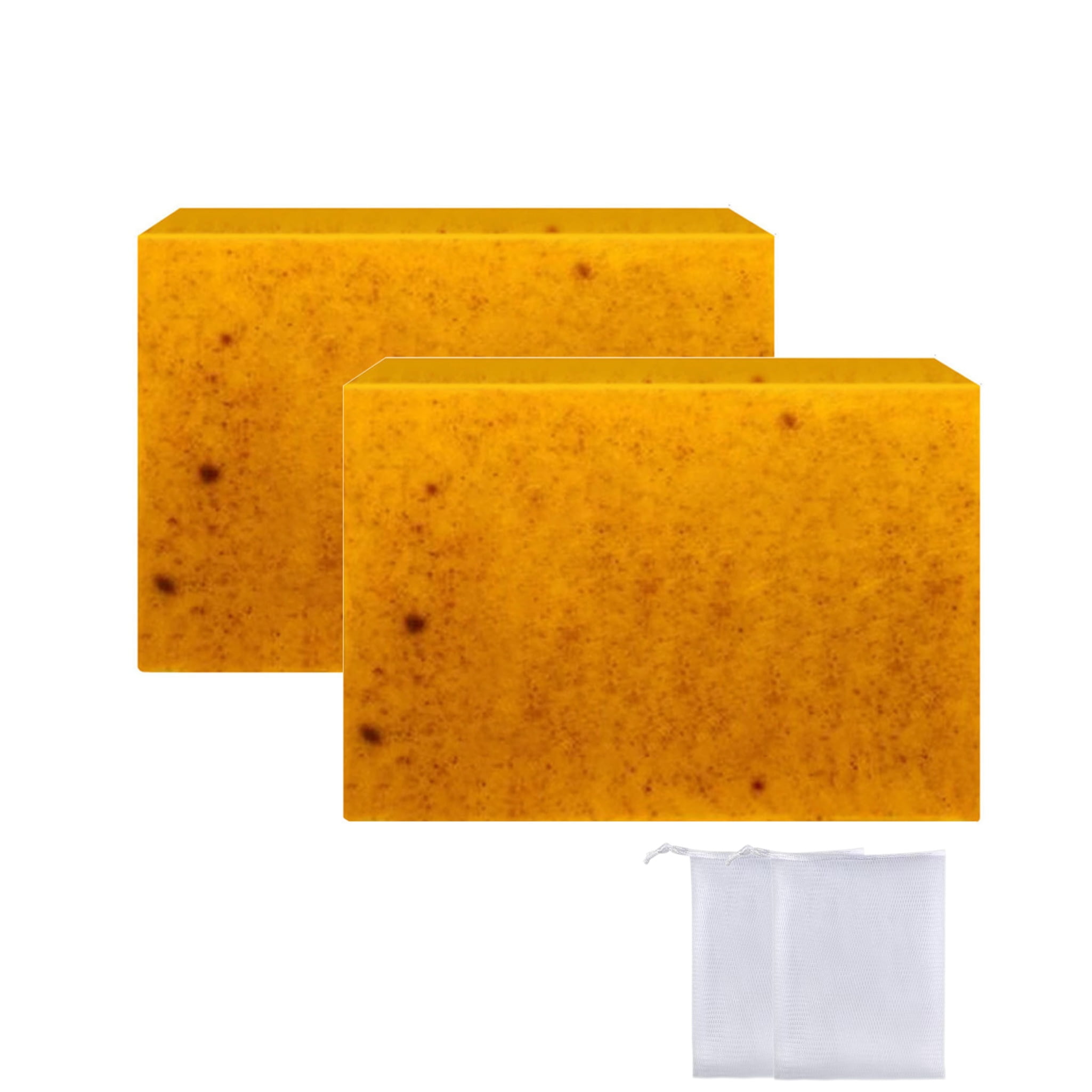 Herbzj Lemon Turmeric Kojic Soap,Natural Handmade Soap,Turmeric Soap ...