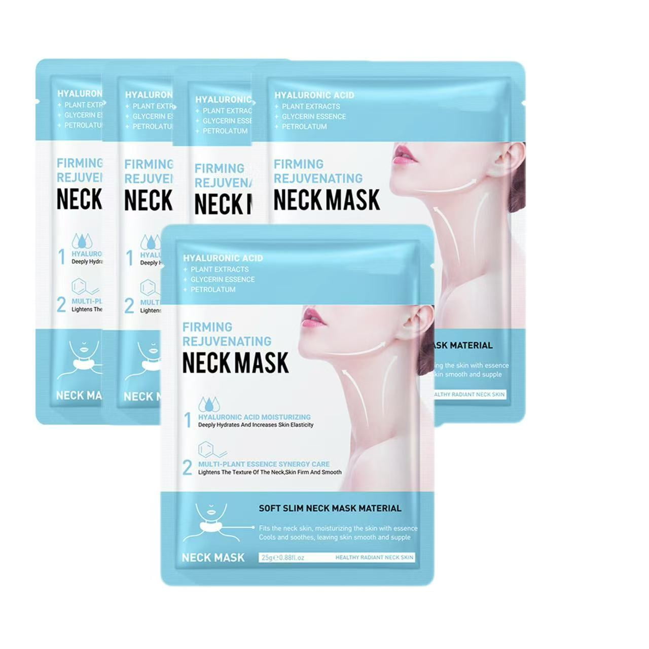 Herbzj Neck Anti Wrinkle Patches, Moisturizing & Firming Collagen Masks ...