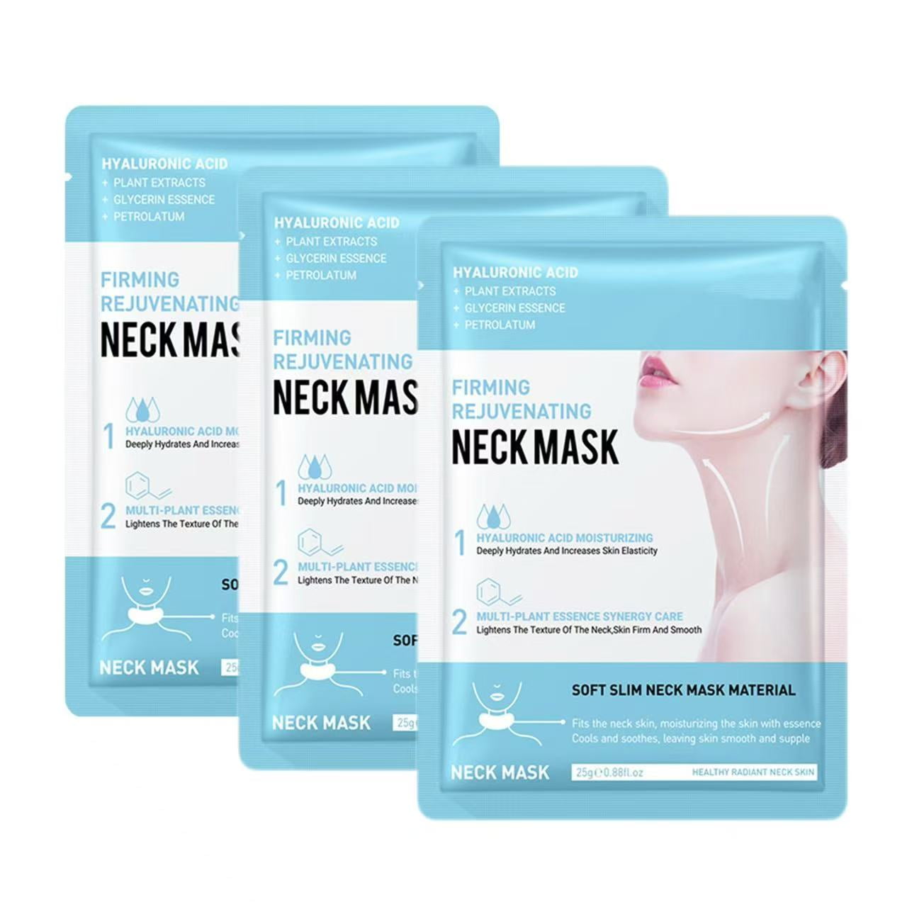 Herbzj Neck Anti Wrinkle Patches, Moisturizing & Firming Collagen Masks ...