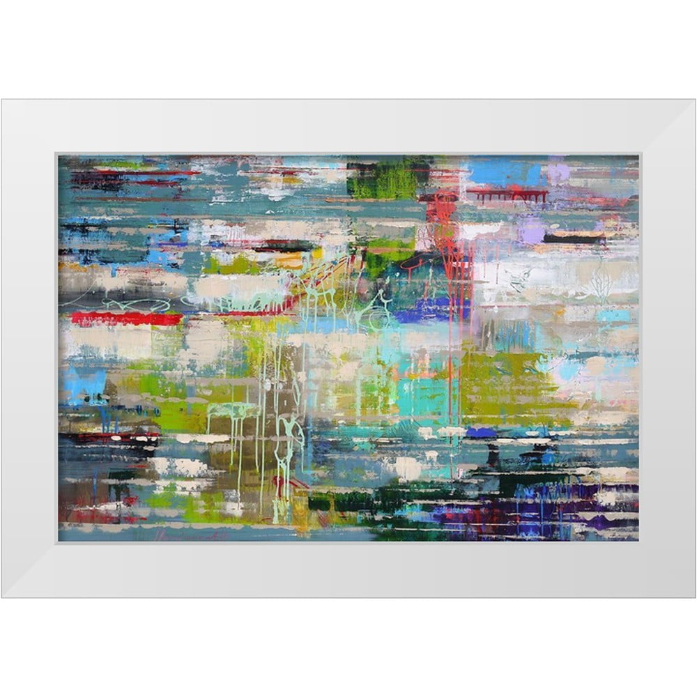 Herckenrath, Ingeborg 24x17 White Modern Wood Framed Museum Art Print ...
