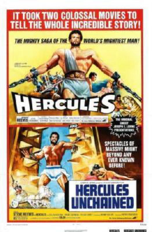 Hercules Combo Movie Poster Metal Print 12x16 Large Print on Metal ...