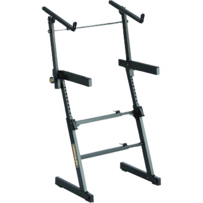 Hercules KS410B 2-Tier Adjustable Z-frame Keyboard Stand - Walmart.com