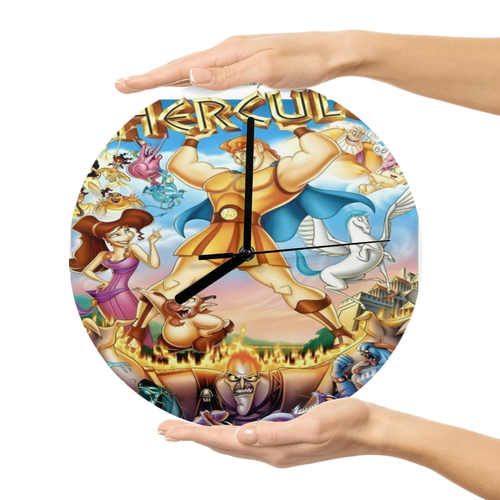 Hercules MDF Wall Clock（11.6"） - Walmart.com