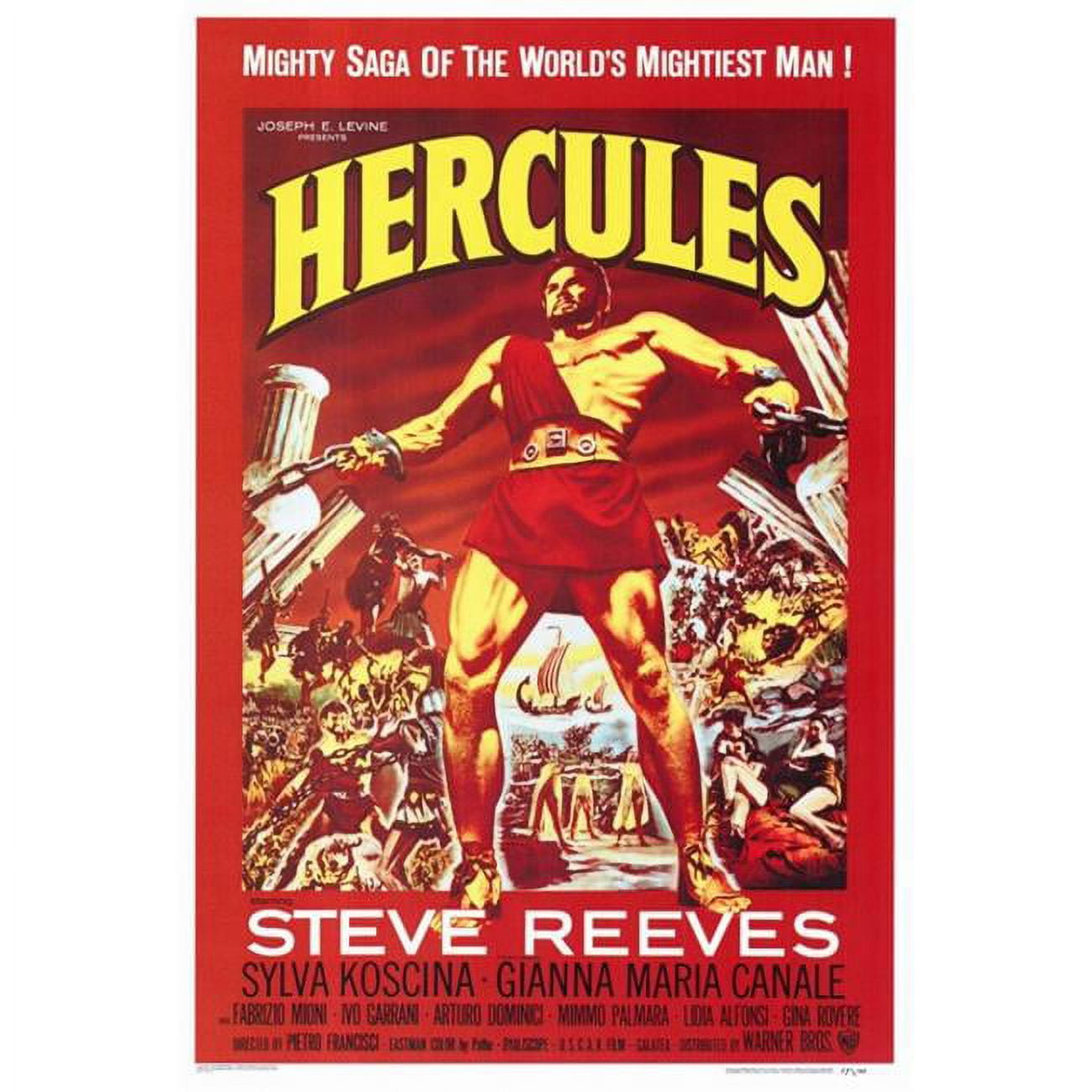 Hercules Movie Poster - 27 x 40 in. - Walmart.com