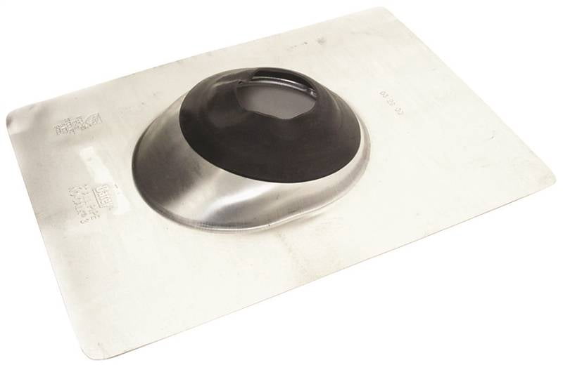 Oatey 3 in. Aluminum Standard Base Roof Flashing in Aluminium - 12946 ...