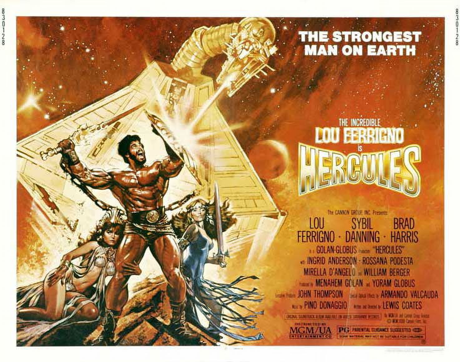 Hercules POSTER (30x40) (1983) - Walmart.com