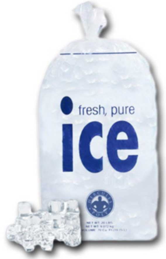 Hercules Poly Fresh Pure Ice Bag, 11 x 19 inch -- 1000 per case ...