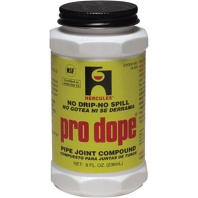Hercules Pro Dope 15420 Pipe Joint Compound, 8 Oz, Gray - Walmart.com